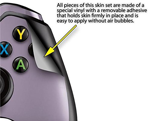 Solids Collection Lavender - Holiday Bundle WraptorSkinz Decal Style Vinyl Skin Wrap compatible with XBOX One Original Console, Kinect and 2 Controllers (GAMING SYSTEM NOT INCLUDED)