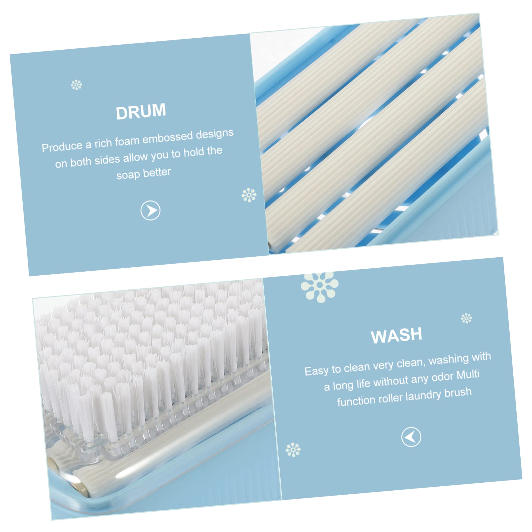Veemoon 5pcs Box Soap Foaming Box Soap Roller Dispenser Foam Soap Dispenser Laundry Soap Dispenser Bathroom Accessories Bathroom Item Container Soap Tray Bar Storage Soap Bubbles Abs Child