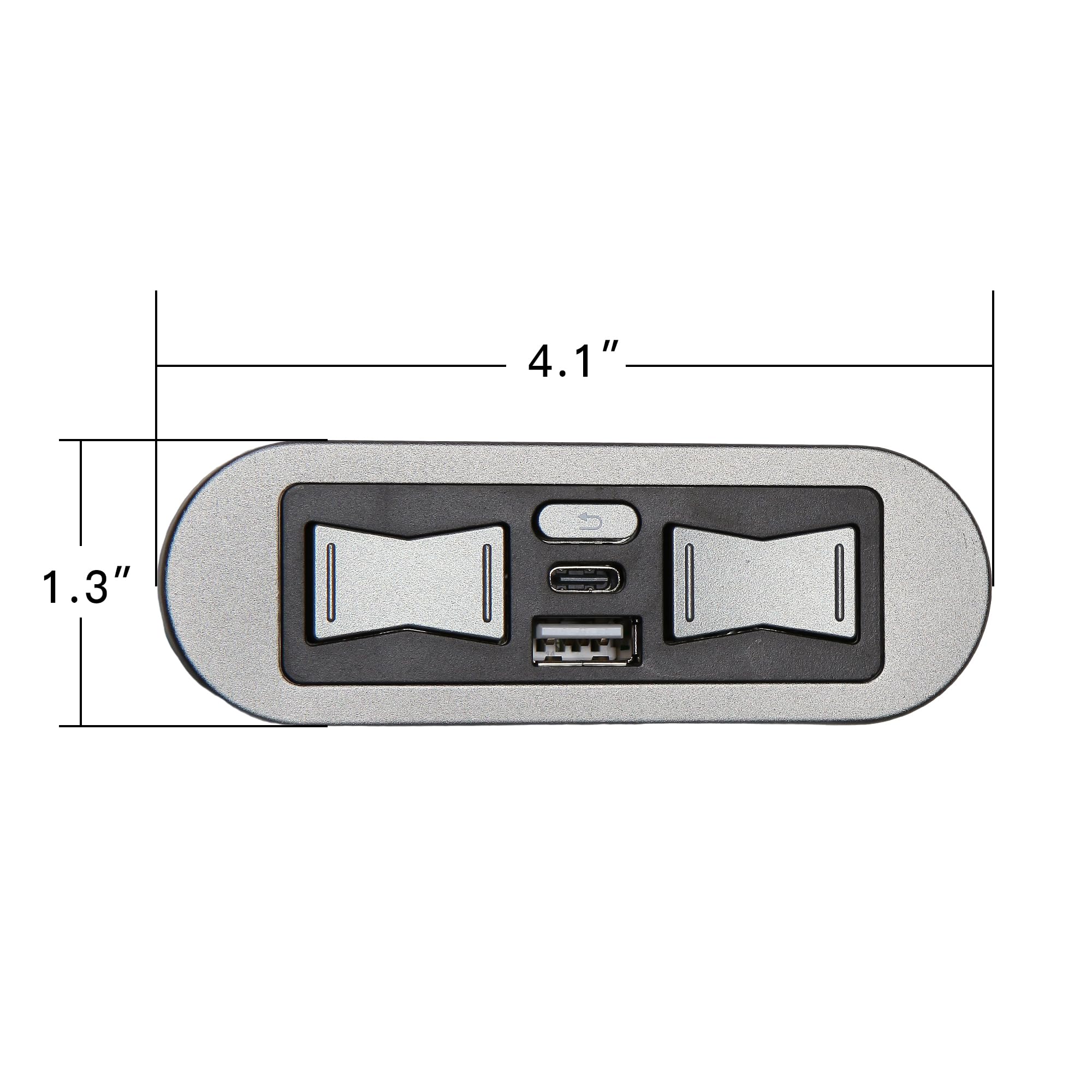 Uetmulik Recliner Emomo USB Type A and C Port 5 Button 5 Pin Hand Control Model HX90HU2 for Lift Chair