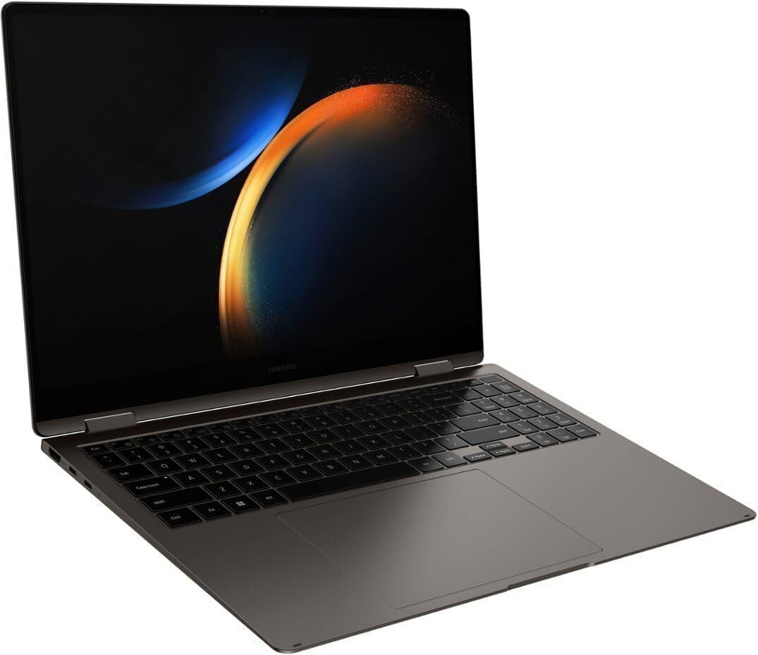 SAMSUNG - Galaxy Book3 Pro 360 2-in-1 16" 3K AMOLED Touch Screen Laptop -Intel 13th Gen Evo Core i7-1360P -16GB Memory -1TB SSD (2023) - Graphite (Renewed)