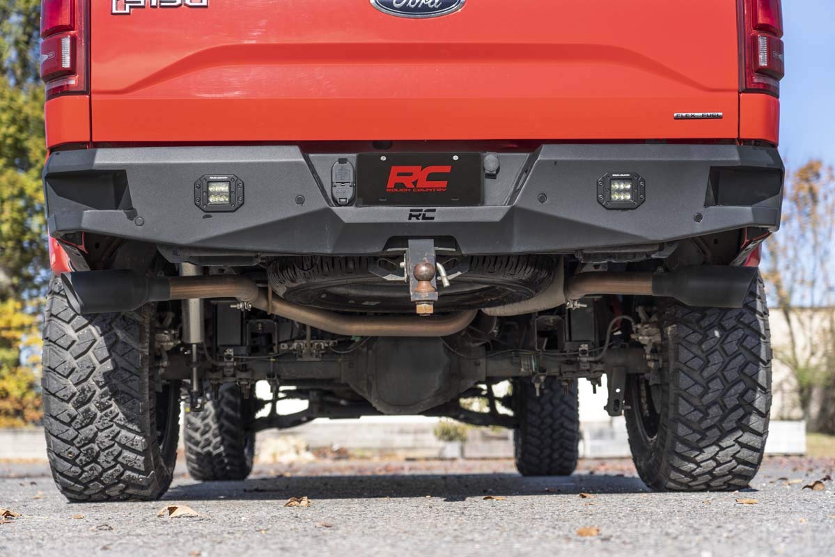Rough Country Dual Cat-Back Exhaust for 2015-2020 Ford F-150 2WD/4WD - 96006
