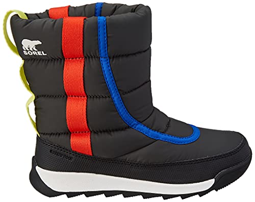 Sorel Boy's Snow Boot, Grey Coal, 4/5 us Toddler