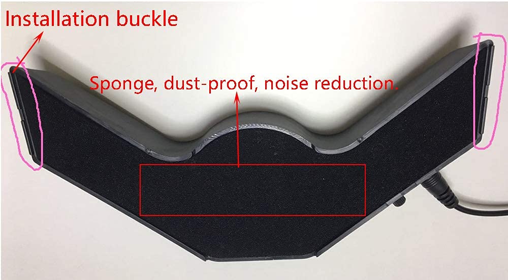 Router Cooling Fan 5V USB Speed Regulation Ultra Silent Radiator for AC68U AC86U AC1900P AC85P Dustproof Temperature Reduction