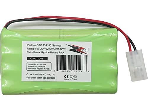 ZZcell® High Capacity Battery Replacement for OTC 239180 Genisys and EVO Scanner Diagnostic Tool 2200mAh