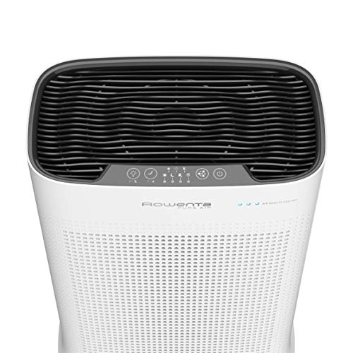 Rowenta 7211003489 PU3040U0 Air Purifier with True Hepa, Active Carbon, and Formaldehyde Filters, 243 Sq Ft, White