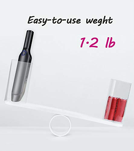 UILB Car Vacuum Cleaner 5600PA Cordless Handheld Vacuum Cleaner Portable Mini Rechargeable Batteries Home Interior Cleaning