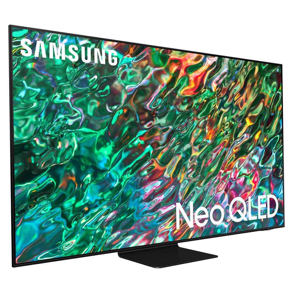 SAMSUNG QN65QN90BAFXZA 65 inch Class Neo QLED 4K Smart TV 2022 (Renewed) Bundle with 2 YR CPS Enhanced Protection Pack