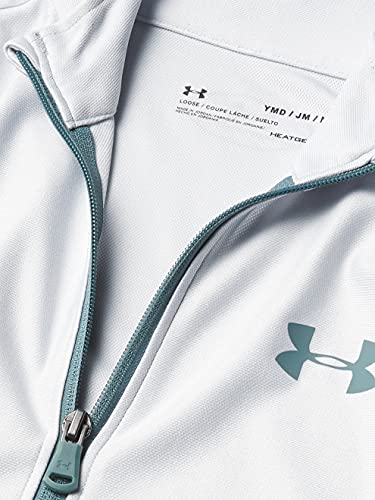 Under Armour Prototype Full Zip, Halo Gray (014)/Lichen Blue, Youth X-Large