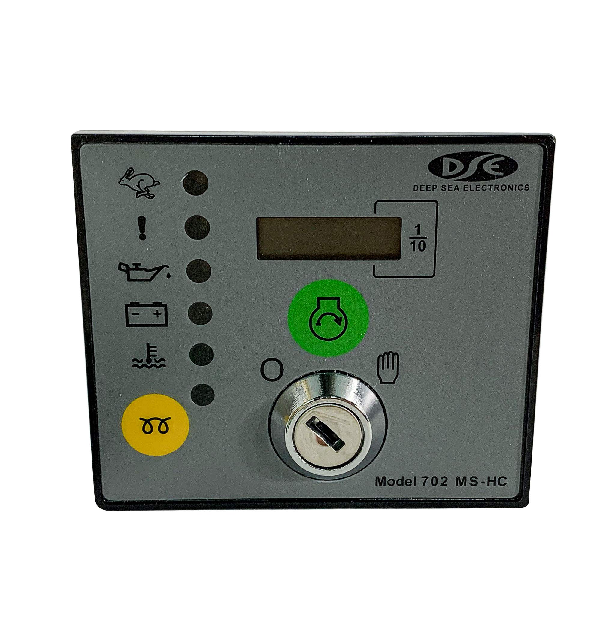 Thunder Parts DSE702 Original - Made in UK | Manual Start Control Module (Hours Counter, DSE Logo) | DSE 702-10