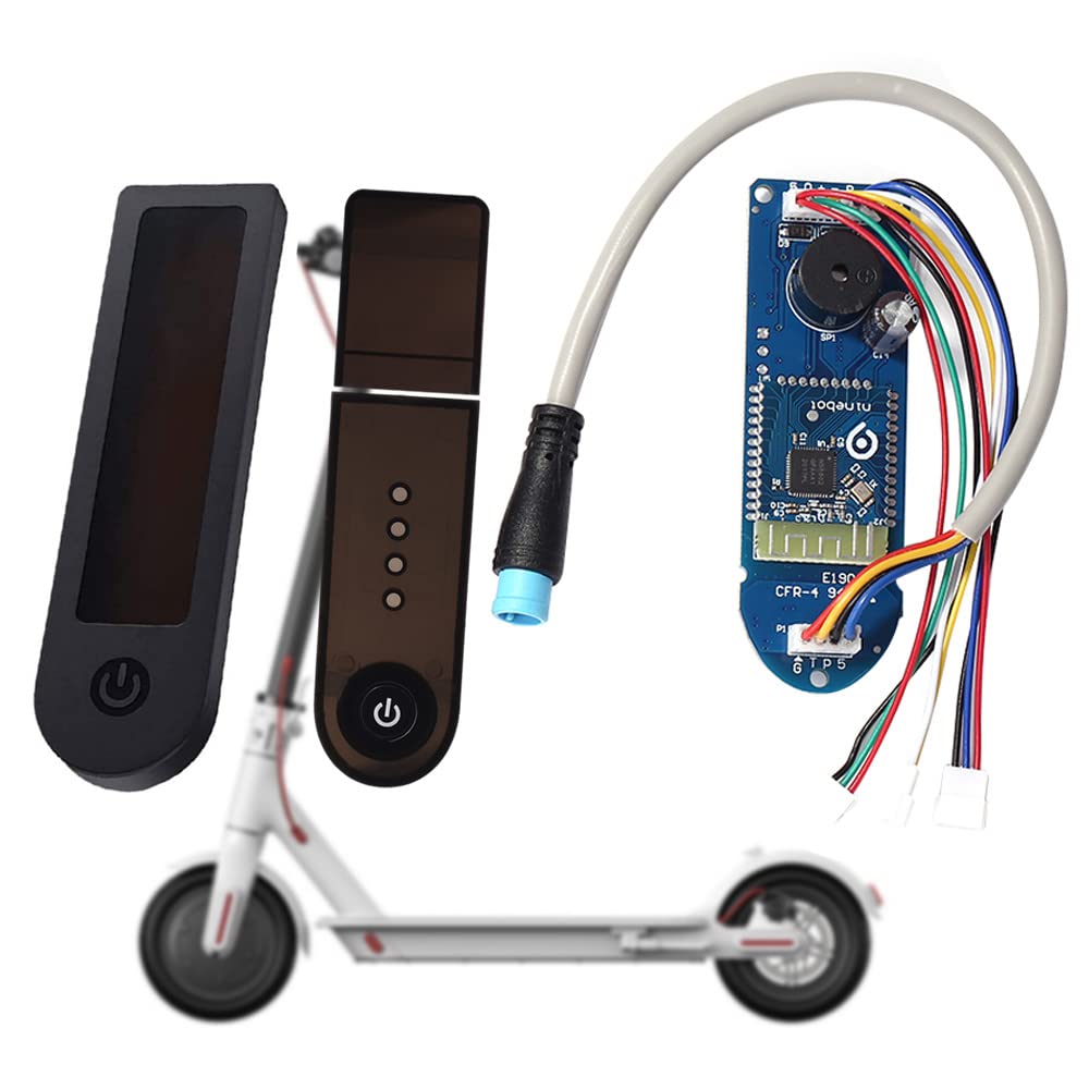WELLSTRONG Electric Scooter Dashboard Replacement for Xiaomi MIJIA M365 Electric Scooter Circuit Board Contain Screen Cover