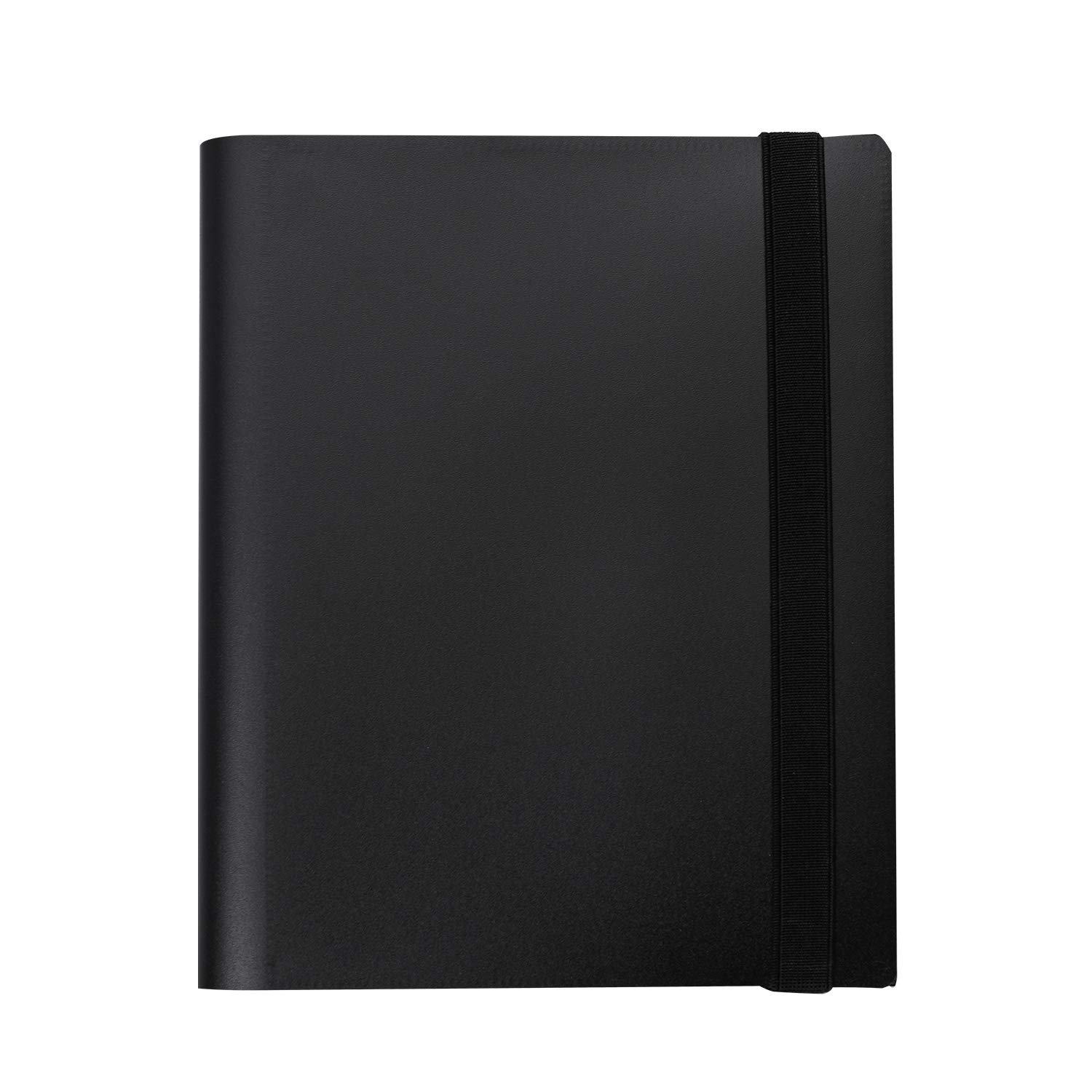 Trading Card Binder Sleeves Standard Size Card Collection Mini Binder Album Protector Holder 160 Pockets Pink