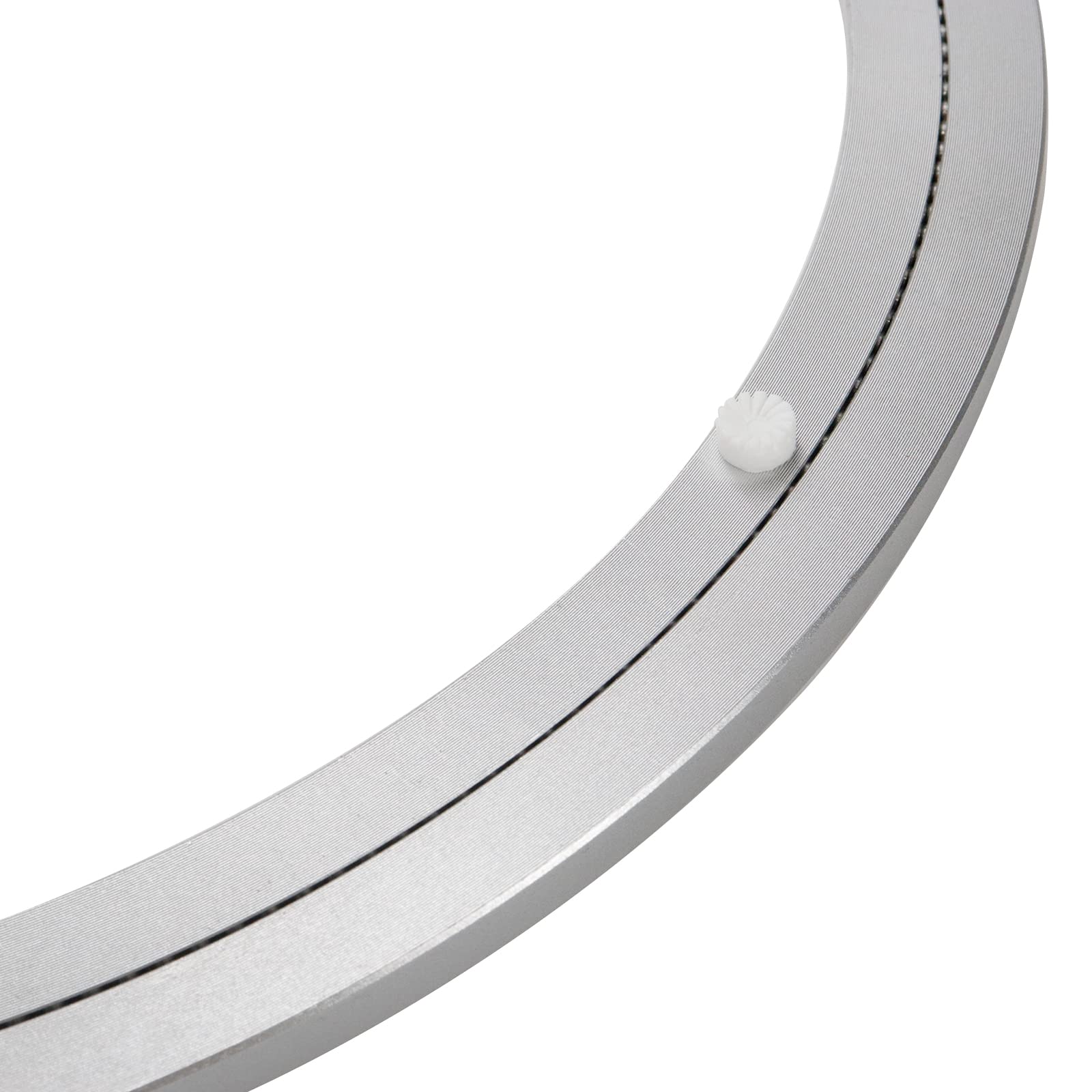 Tighall Aluminium Alloy Turntable Bearing Metal Round Dining Table Smooth Swivel Plate for Kaleidoscopes Tabletop Serving Lazy Susan Hardware(14 inch