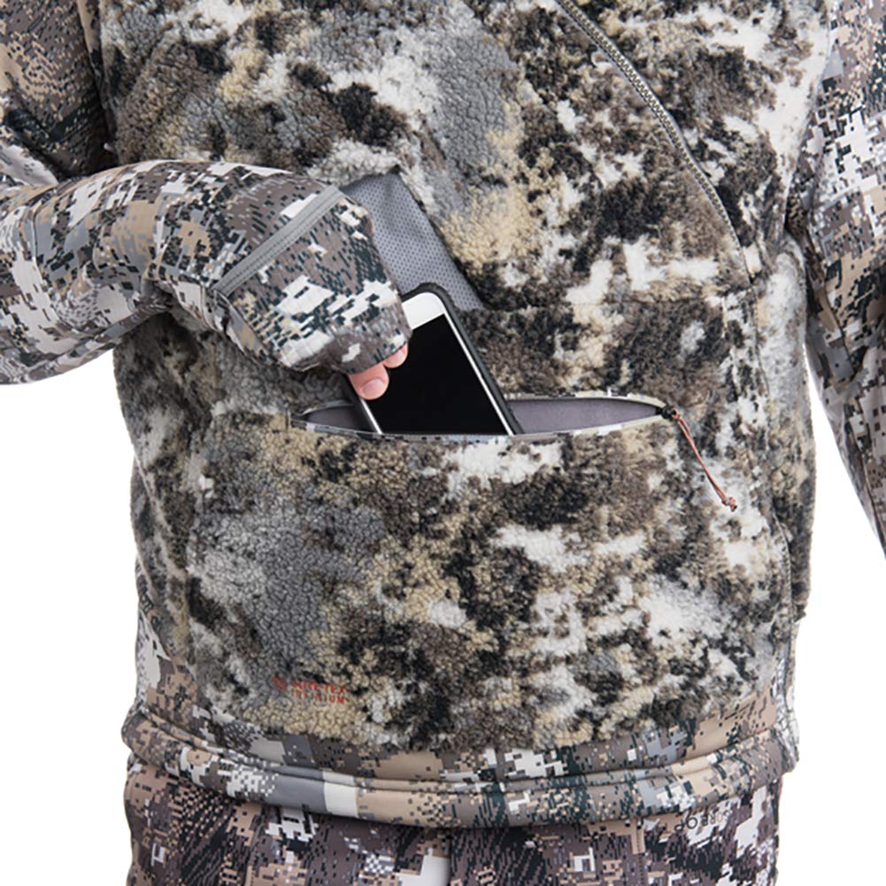 SITKA Gear Men's Fanatic Whitetail Hunting Il Vest, Optifade Elevated II, Medium