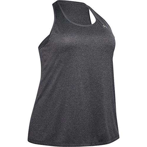Under Armour Women's UA Tech™ Tank Top 2X Gray