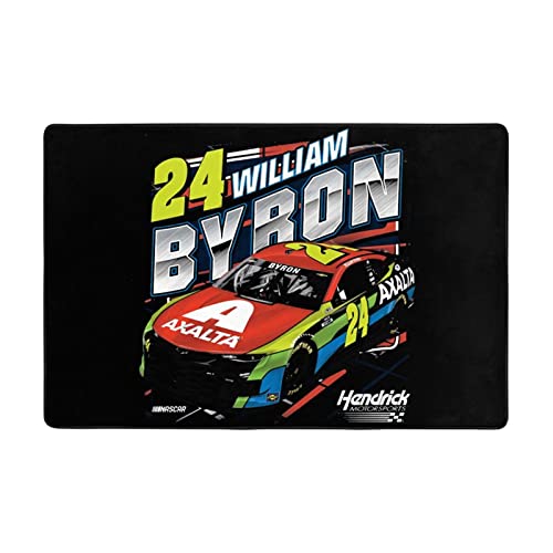 William Byron 24 Luxury Rug for Bedroom Living Room, Area Rubber Backing Non Slip Mat