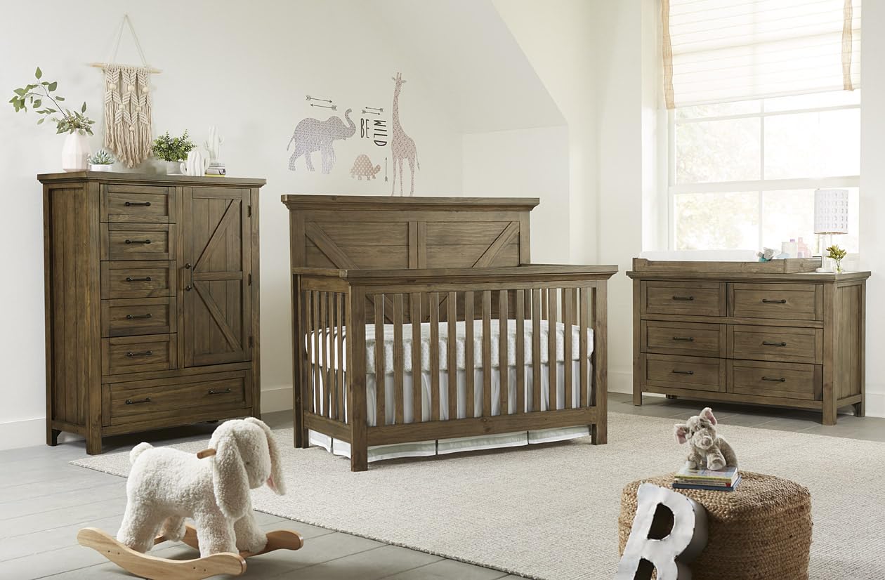 Westwood Design Westfield 5 Drawer Chest Harvest Brown
