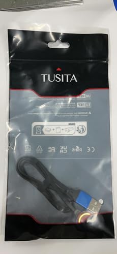 TUSITA MCC3 1A/1.5A/2A Magnetic Charger Compatible with Olight Odin | Odin Mini | PL-Pro | Baton3 | Warrior Mini2 | Perun 2 | Seeker 3 pro|Warrior X3 3S | Baldr Pro R - 50CM