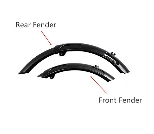 SPEDWHEL Bike Mudguard for Xiaomi Qicycle EF1 Electric Bike Scooter Tyre Splash Mudguard Parts Fender Shelf Rack Original New Replacement
