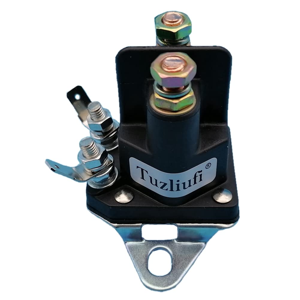 Tuzliufi Starter Solenoid Relay Compatible with 35510 109081X 109446X 109946 145673 146154 178861 192507 C266525 C33025 523146154 532109081 1685290 1686981 1752137 104-3189 117-1197 1-513075 Z399