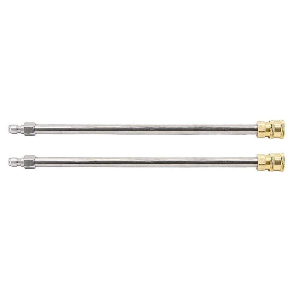 Twinkle Star 15 Inch Pressure Washer Replacement Wand, Power Washer Extension Wand 2 Pack, 4000PSI
