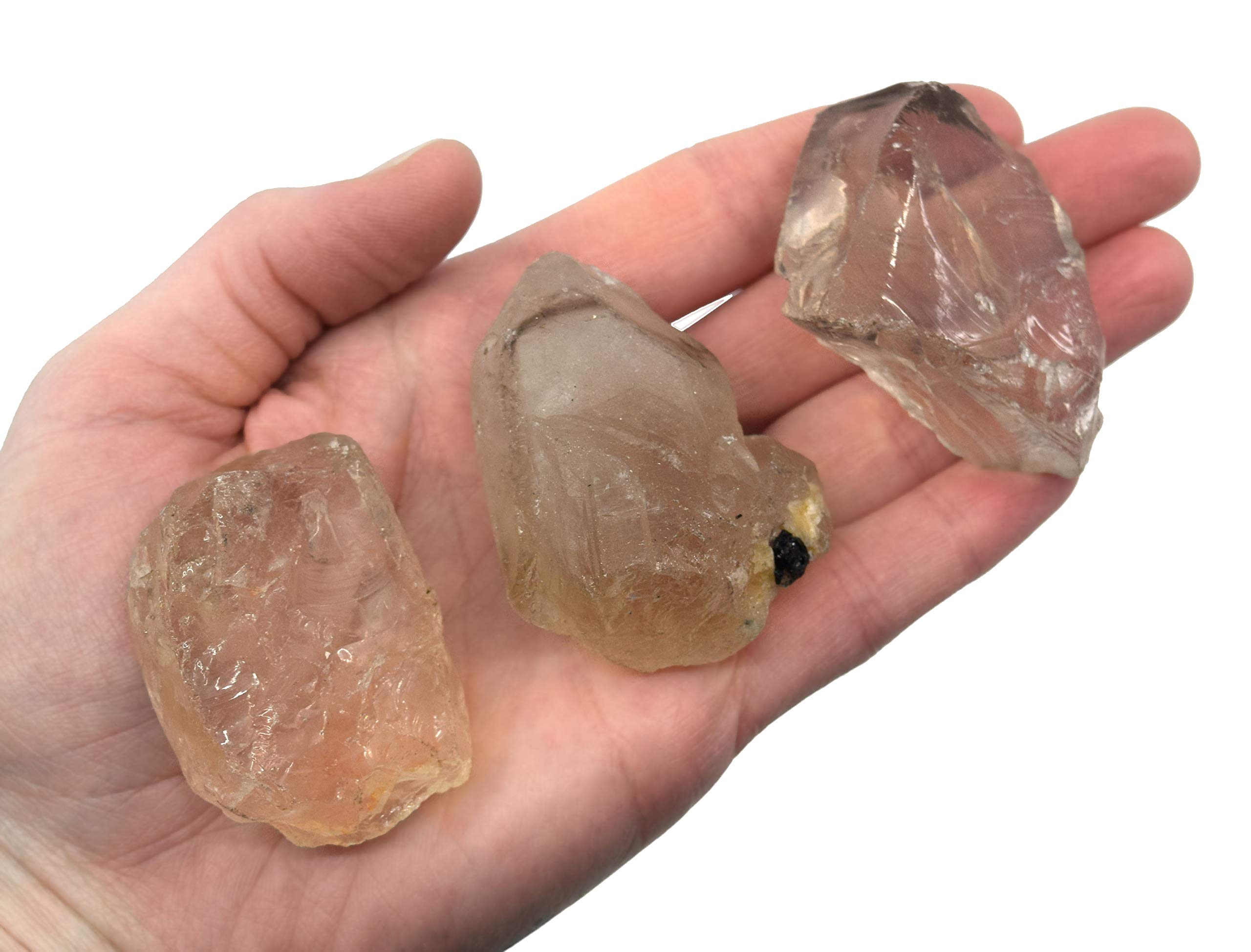Rough Citrine, 2" Specimen - Translucent Bronze Color - Rough, Natural, 100% Authentic Brazilian Citrine - The Artisan Mined Series by hBAR