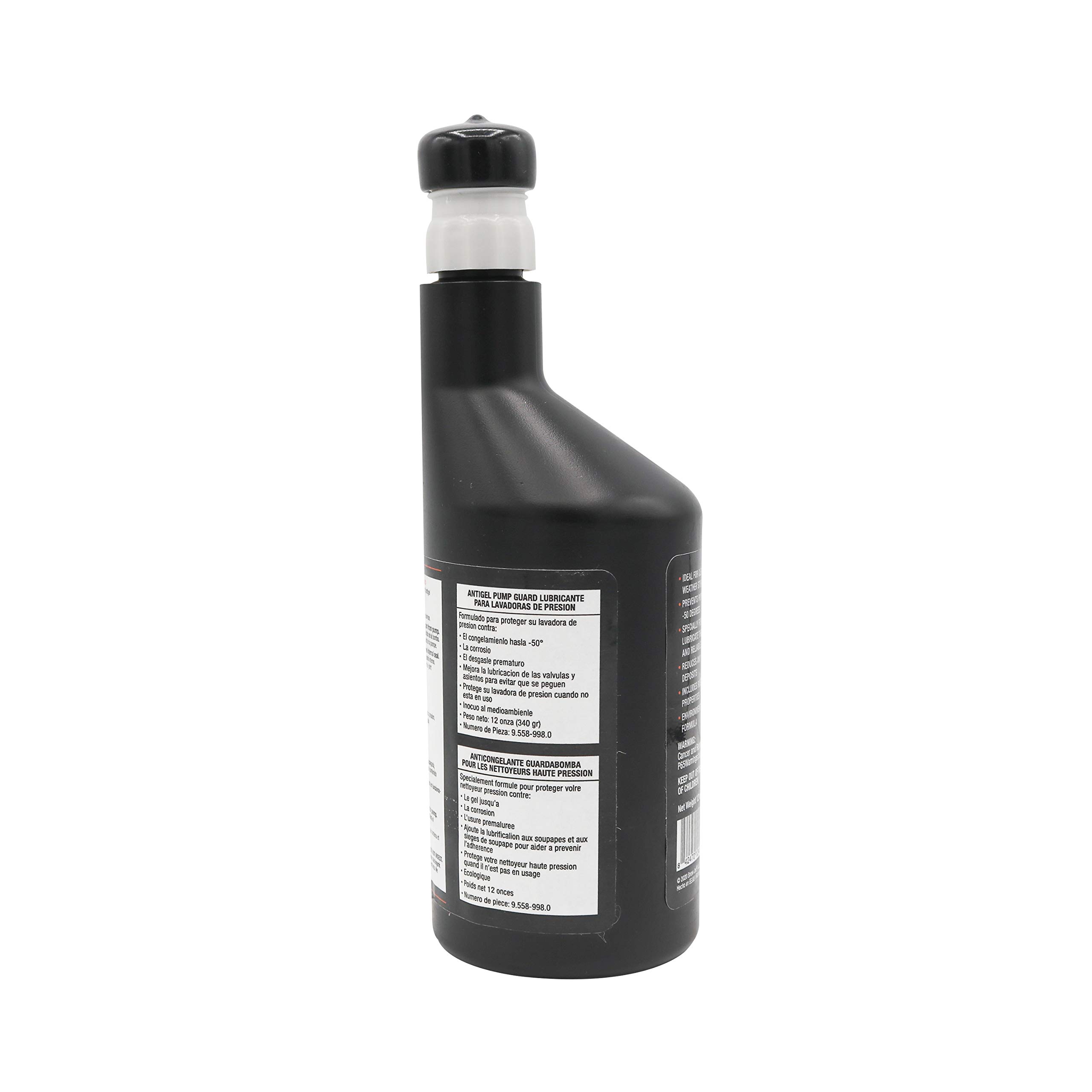 Sun Joe SPX-PLWP Universal Gas/Electric Pressure Washer Pump, Piston and Seal Anti-Freeze and Lubricant Protector