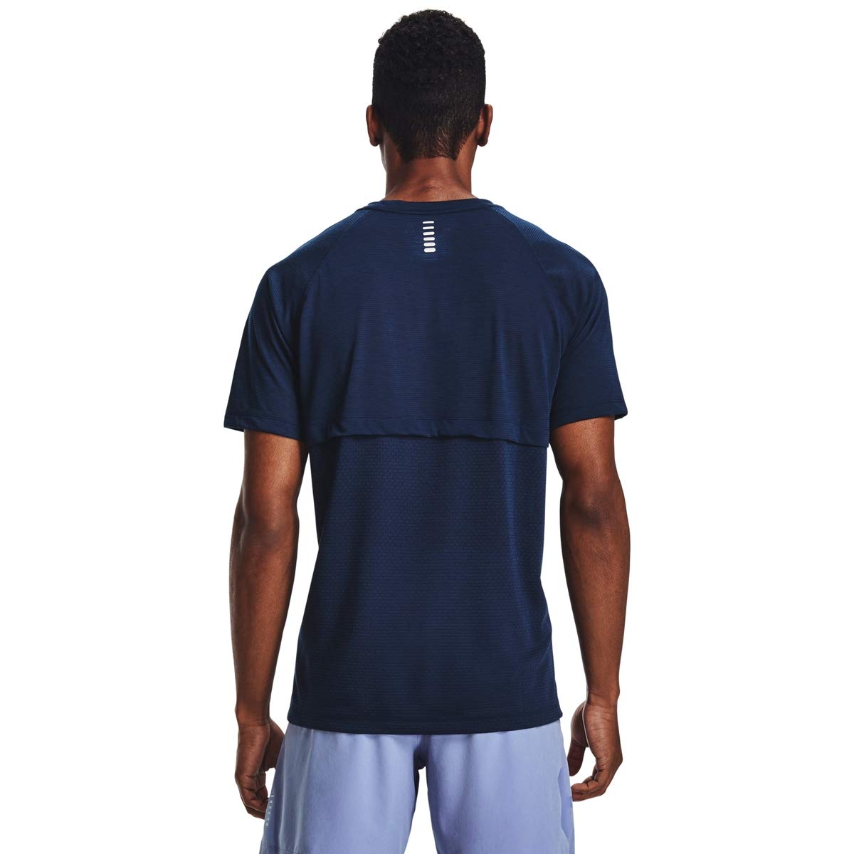 Under Armour Men's Streaker Short-Sleeve T-Shirt , Academy Blue (408)/Reflective , 3X-Large