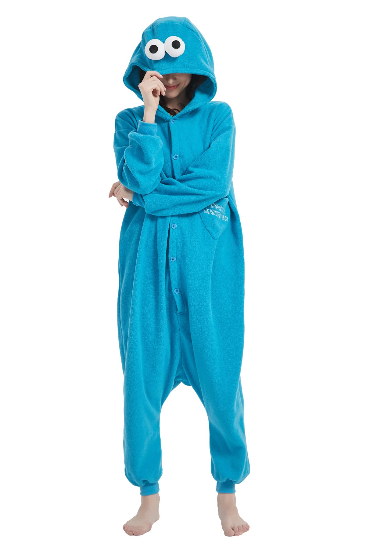 Sokotocy Animal Onesie Adult Unisex One-Piece Pajamas Cosplay Costume For Men Women X-Large