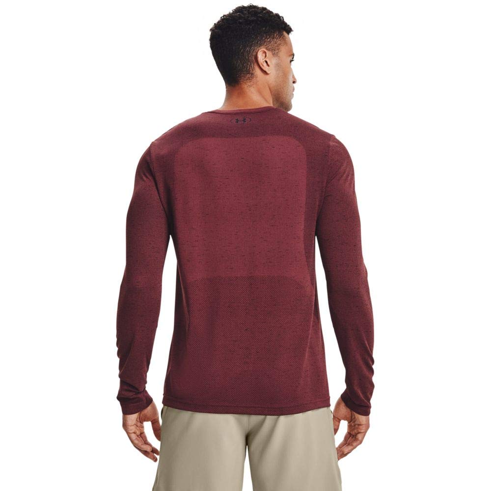 Under Armour Seamless Long Sleeve T-shirt, Blur (652)/Black, Small