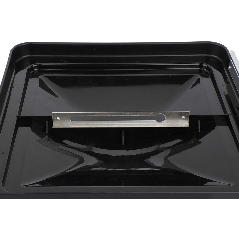 SCITOO Vent Cover 14 x 14 High Quality Trailer Ventline Black Camper Motorhome VL200-B RV Vent Cover Lid 1 pack