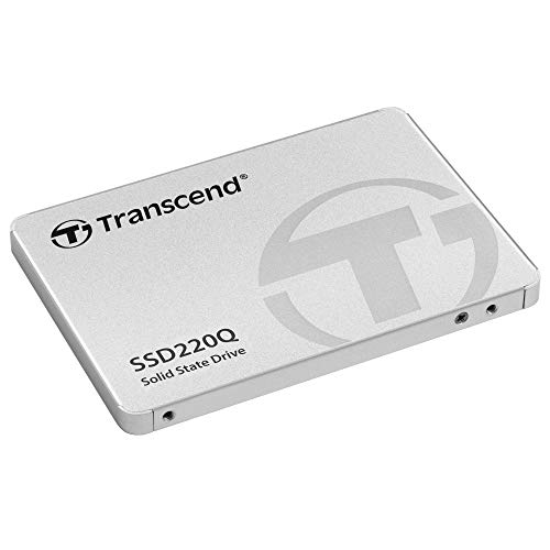 Transcend Information TTS1TSSD220Q 1TB SATAIII SSD220Q 2.5” Internal Solid State Drive with Speeds up to 550MB/s