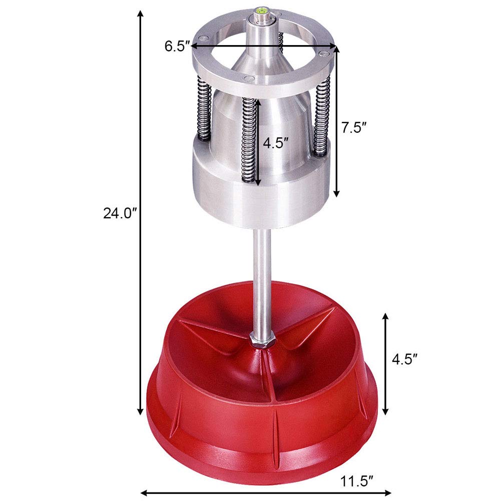 SAVEMORE4U18 Portable Bubble Wheel Balancer with Bubble Level Static Balancing Machine Tire Changer Auto Car Wheel Repair Balancer