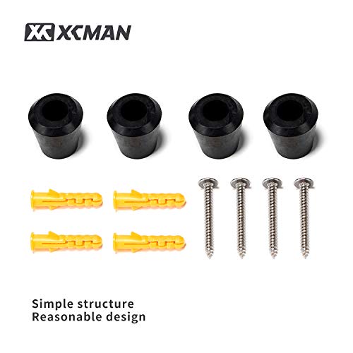 XCMAN Snowboard Skateboard Wall Mount Bullet Display Hanger Indoor Snowboard Storage Racks