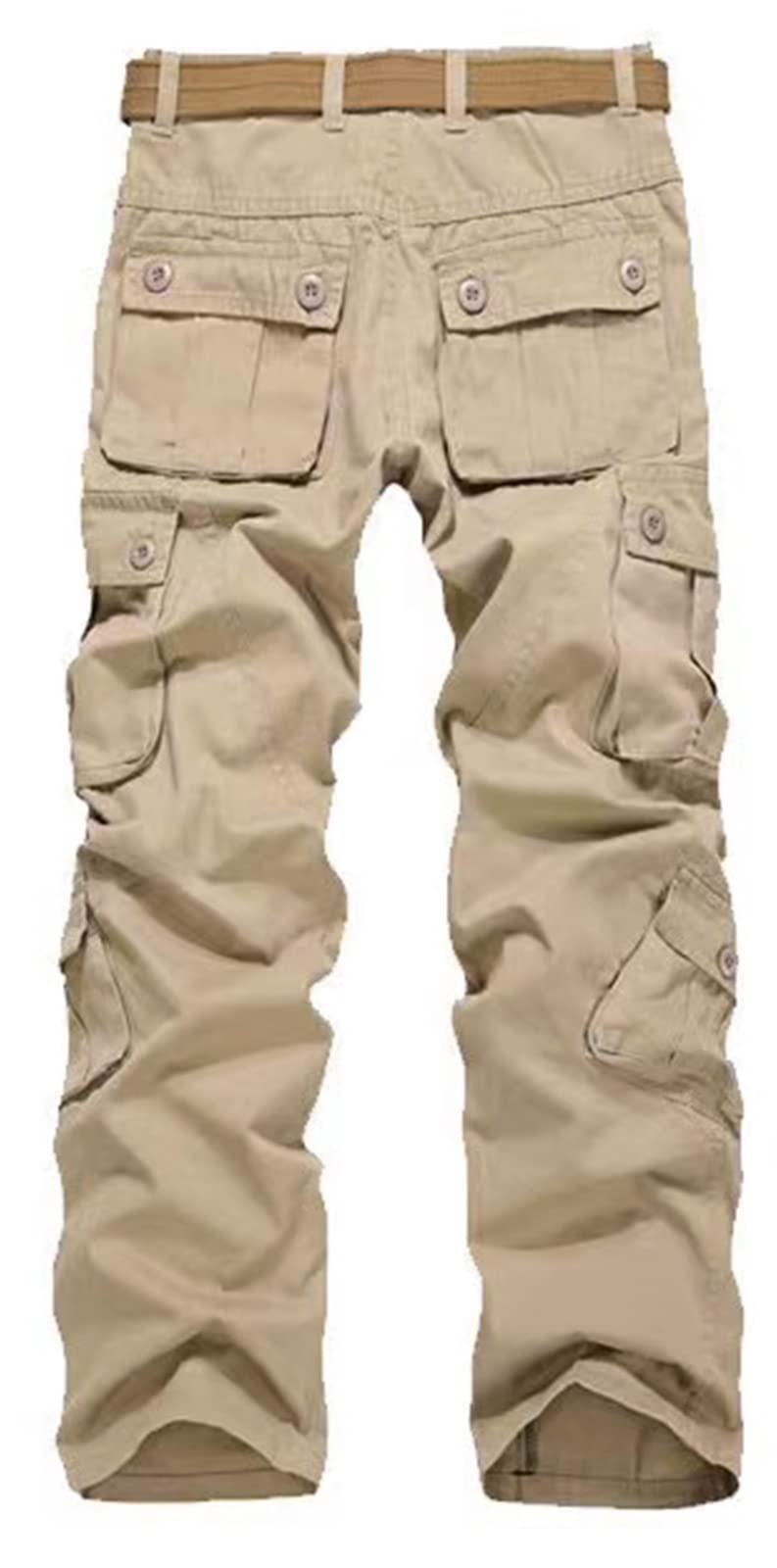 SEAFORM Womens Cotton Cargo Pants Military Combat Hiking Cargo Pants Outdoor Sports Camping Workwear Pants with Multi-Pockets