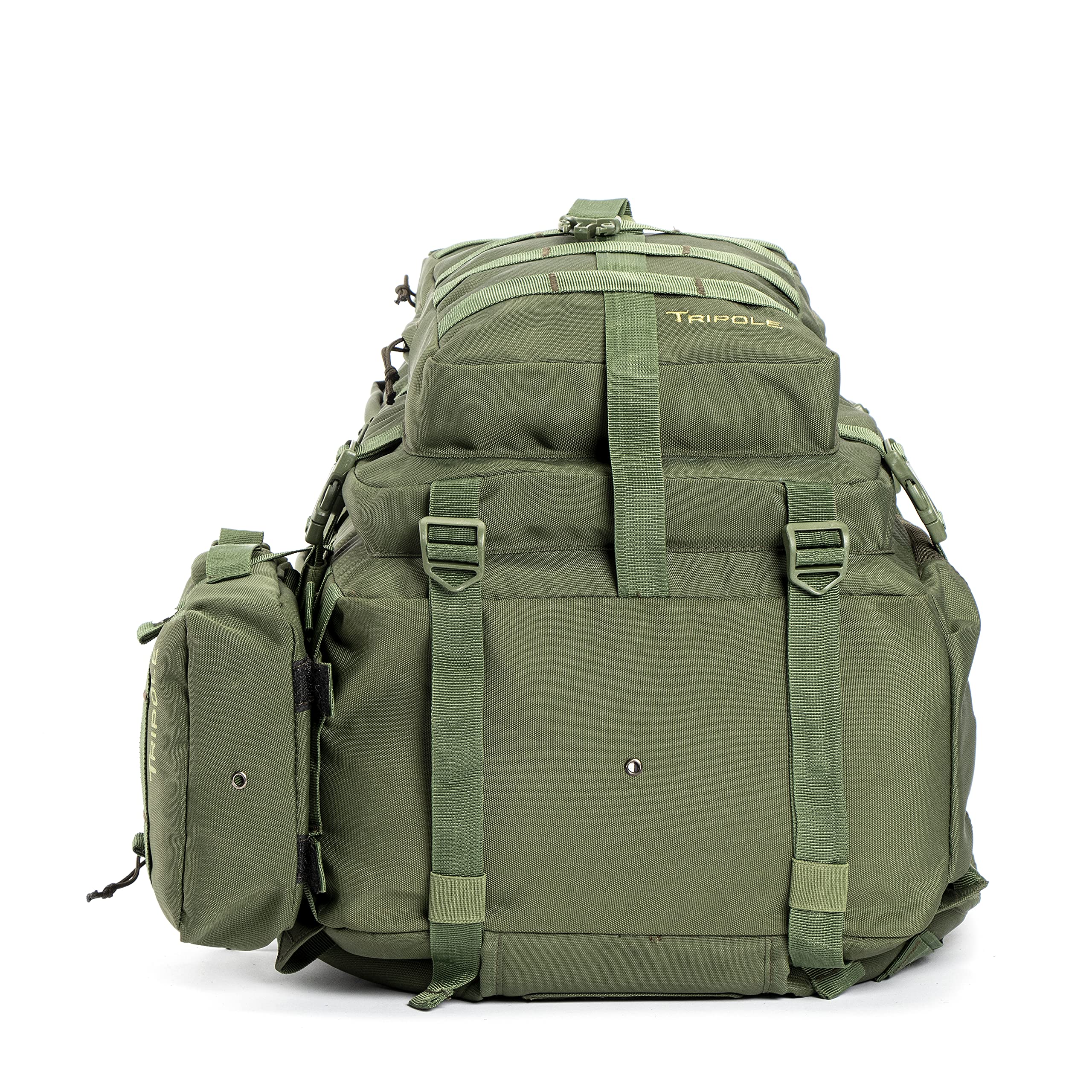 Tripole 45 Ltrs Backpack With Sling Bag Attachment (Alfa_Army Green)