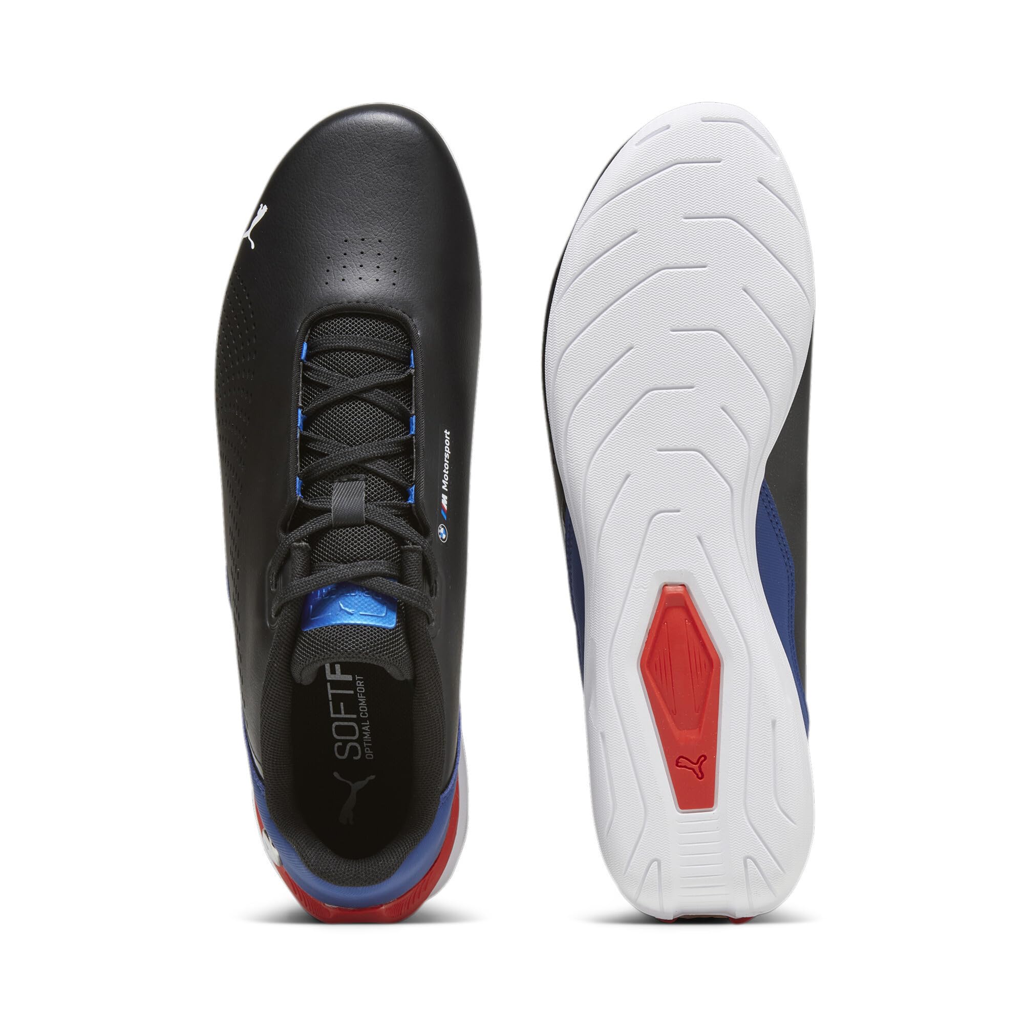 PUMA Men's BMW M MOTORSPORT DRIFT CAT DECIMA Sneaker, PUMA Black-Pro Blue, 9.5