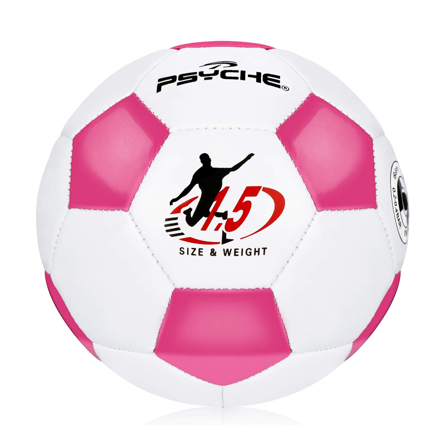 Wisdom Leaves Mini Soccer Ball for Kids/Toddlers,Small Soccer Balls Size 1.5,Baby Toy Balls for Indoor and Outdoor Play Games,Soft and Lightweight(160g)
