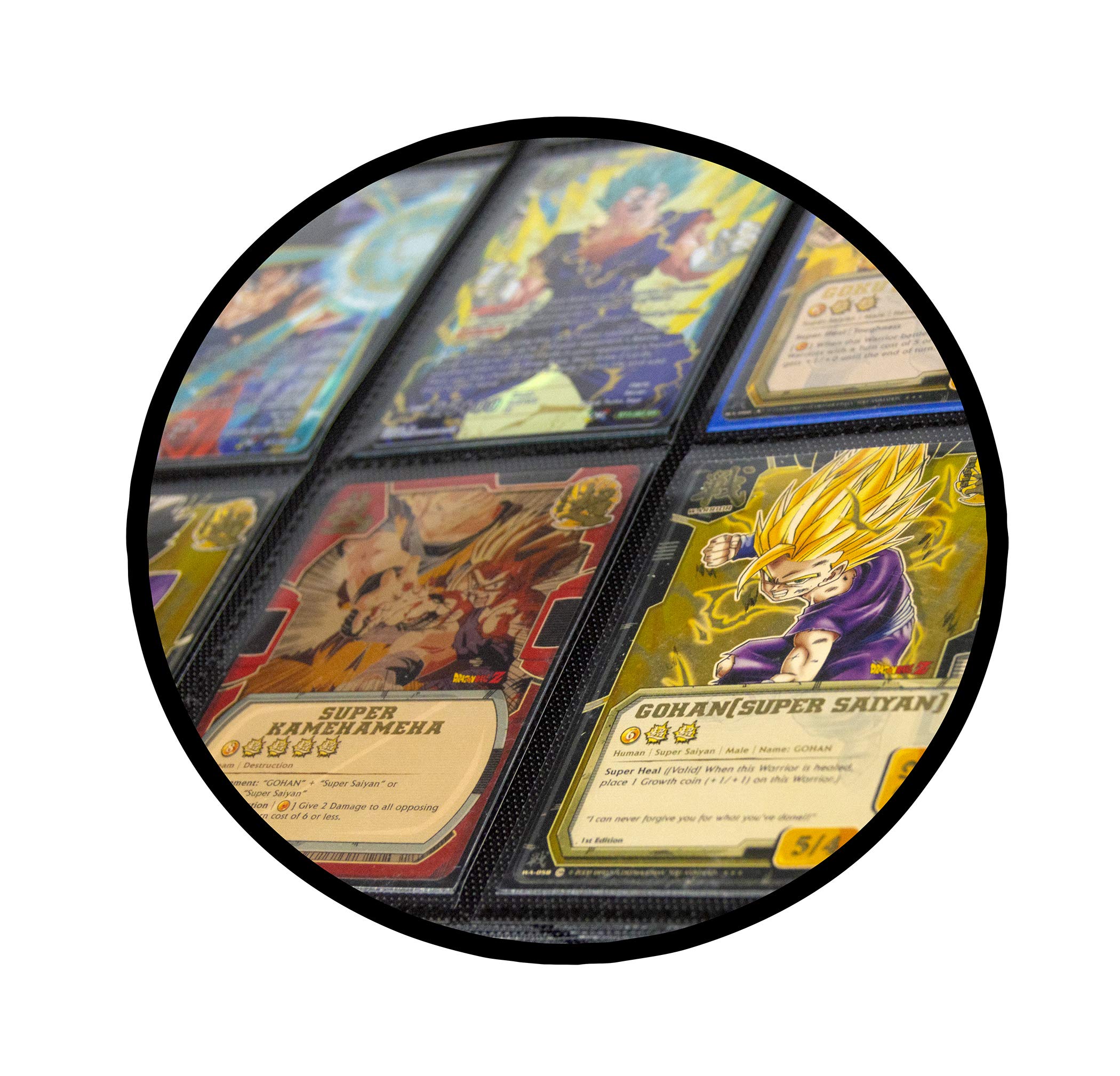 TopDeck 500 Card Pocket Folder Pro | 9 Pocket Trading Cards Album | Side Load Sleeves | MTG/Yugioh/TCG Folder | Trading & Sports Holder |