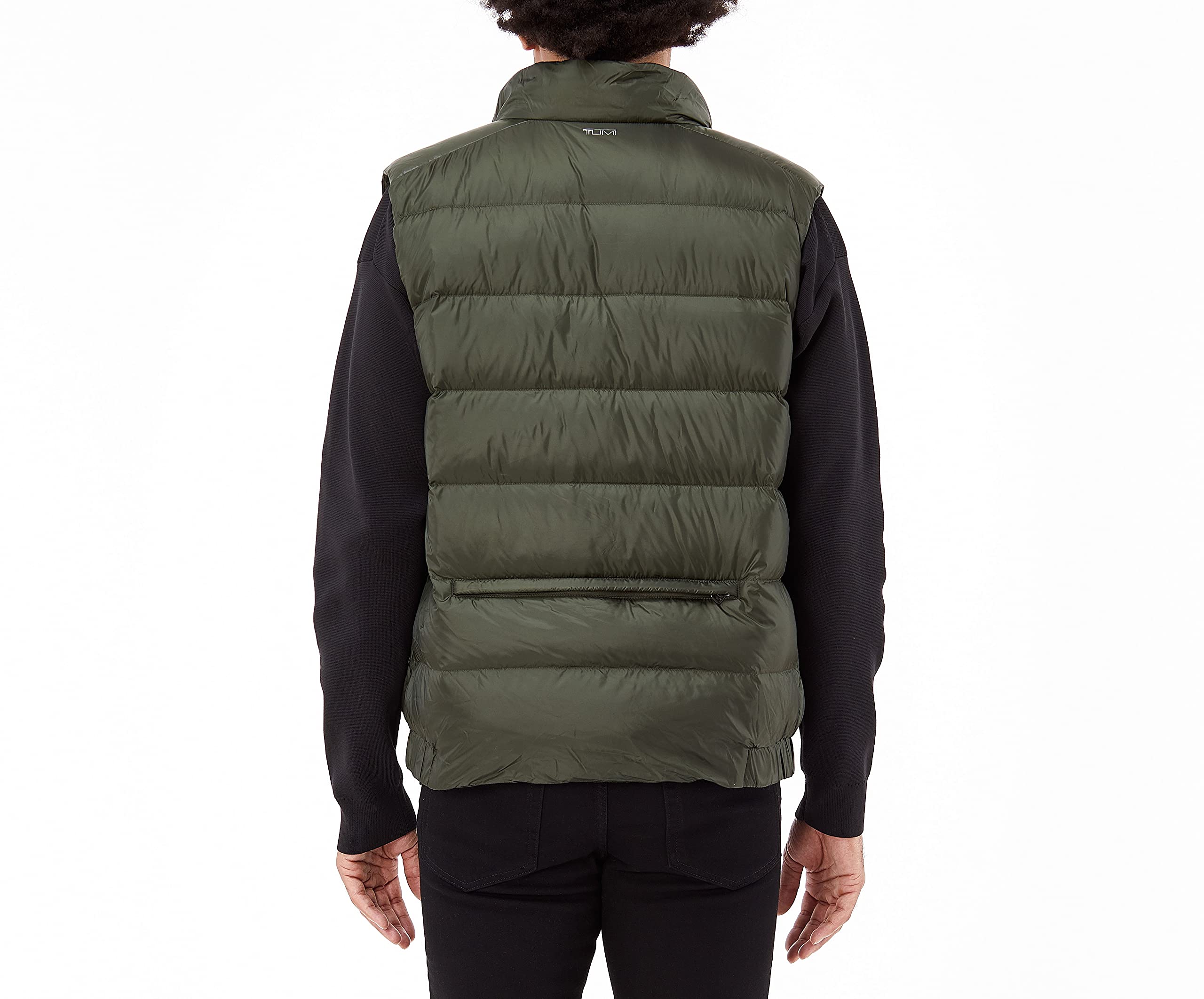 Tumi Men's TUMIPAX Vest, Dark Olive, Small
