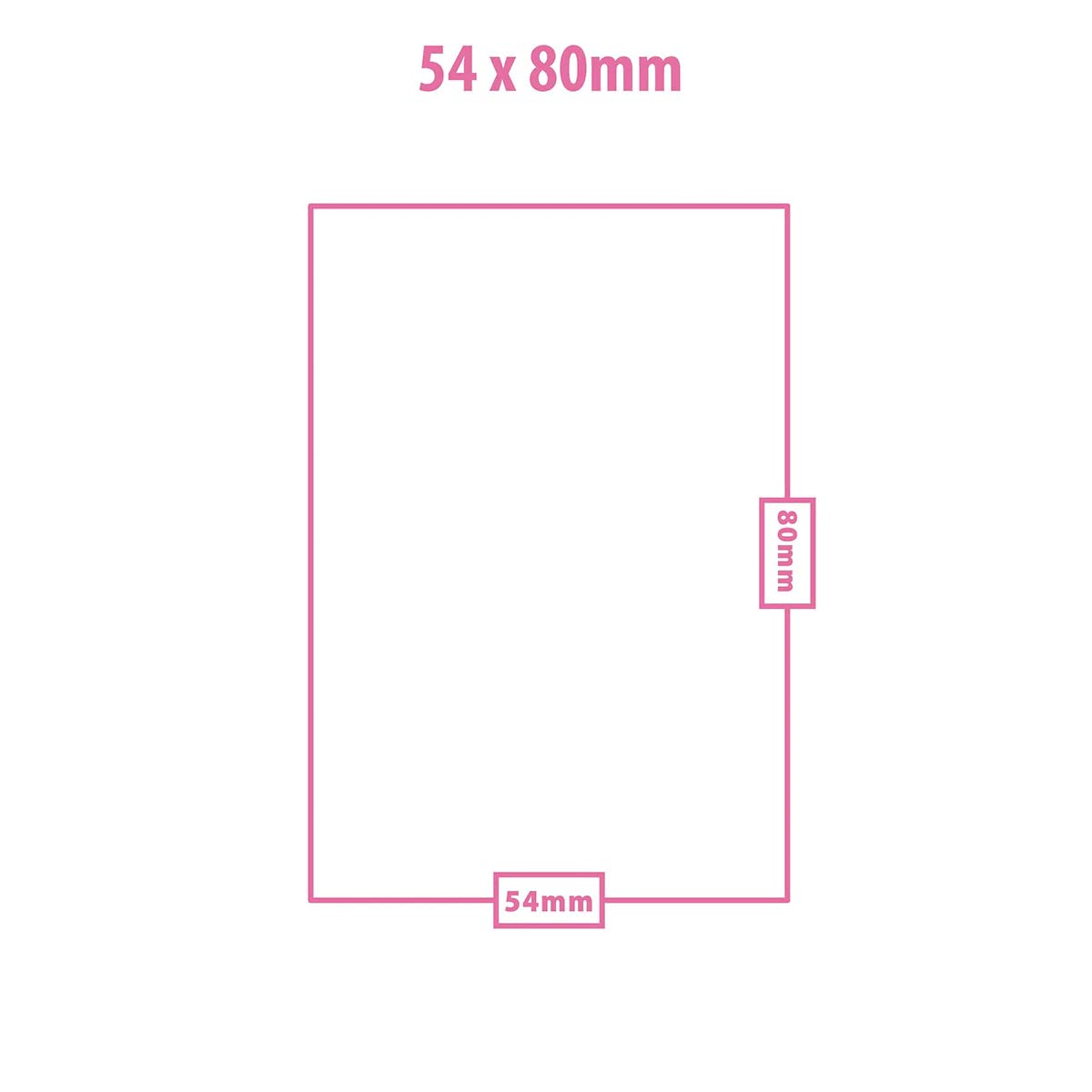 Ultra Pro - Special Sized Lite Board Game Sleeves (100ct) for 54mm x 80mm Cards - Card Sleeves for Board Games and Trading Card Games with Thin Profile for Easy Shuffling