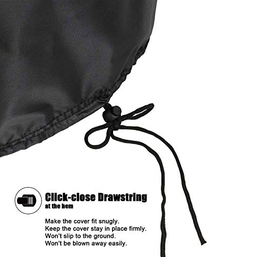 Saking Treadmill Cover with Zipper & Drawstring, Fit for Home Non-Folding Running Machine (Size D: 78" L x 37" W x 62" H)