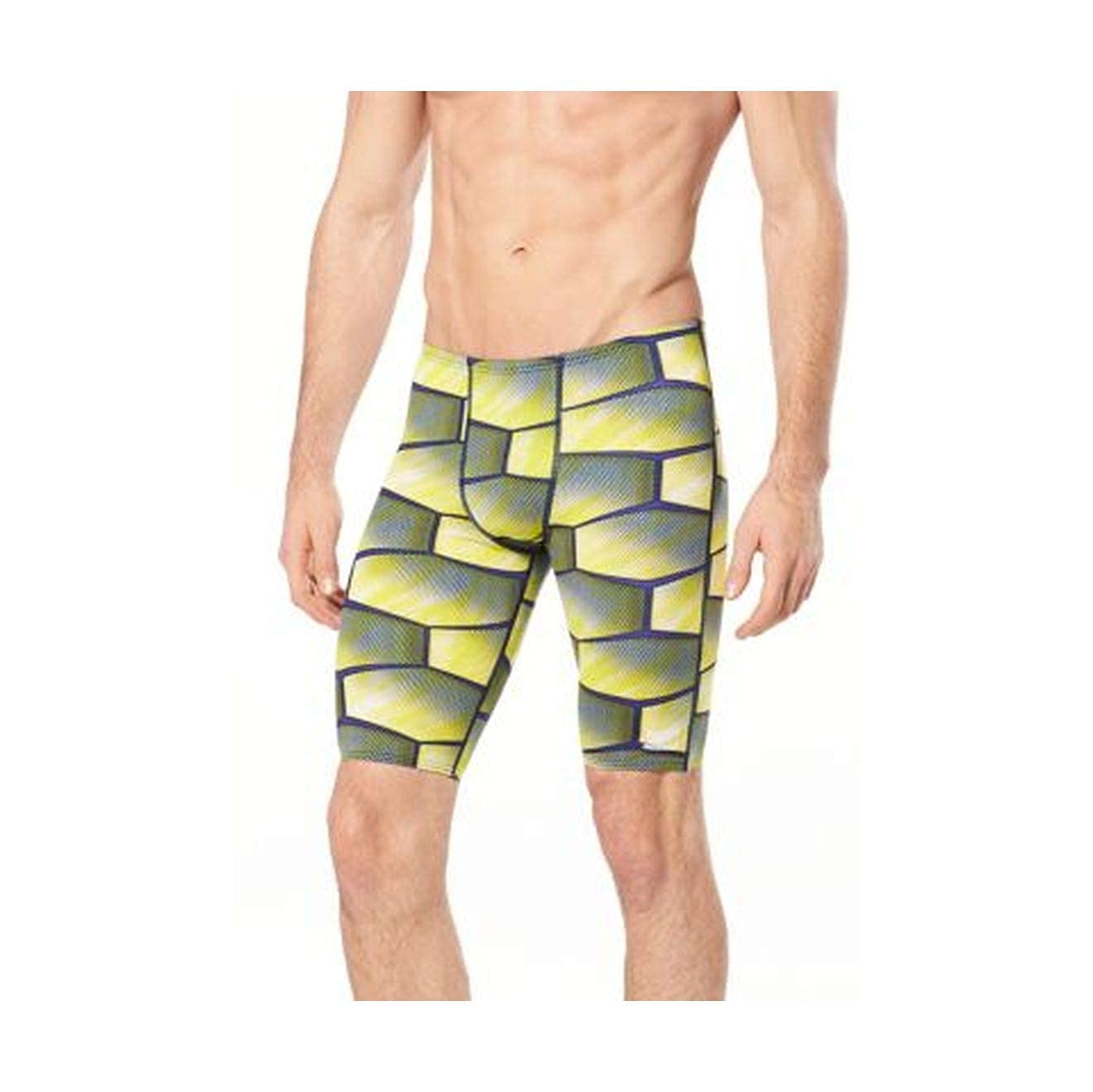 Speedo Men's Shell Shock Jammer Navy/Gold 36