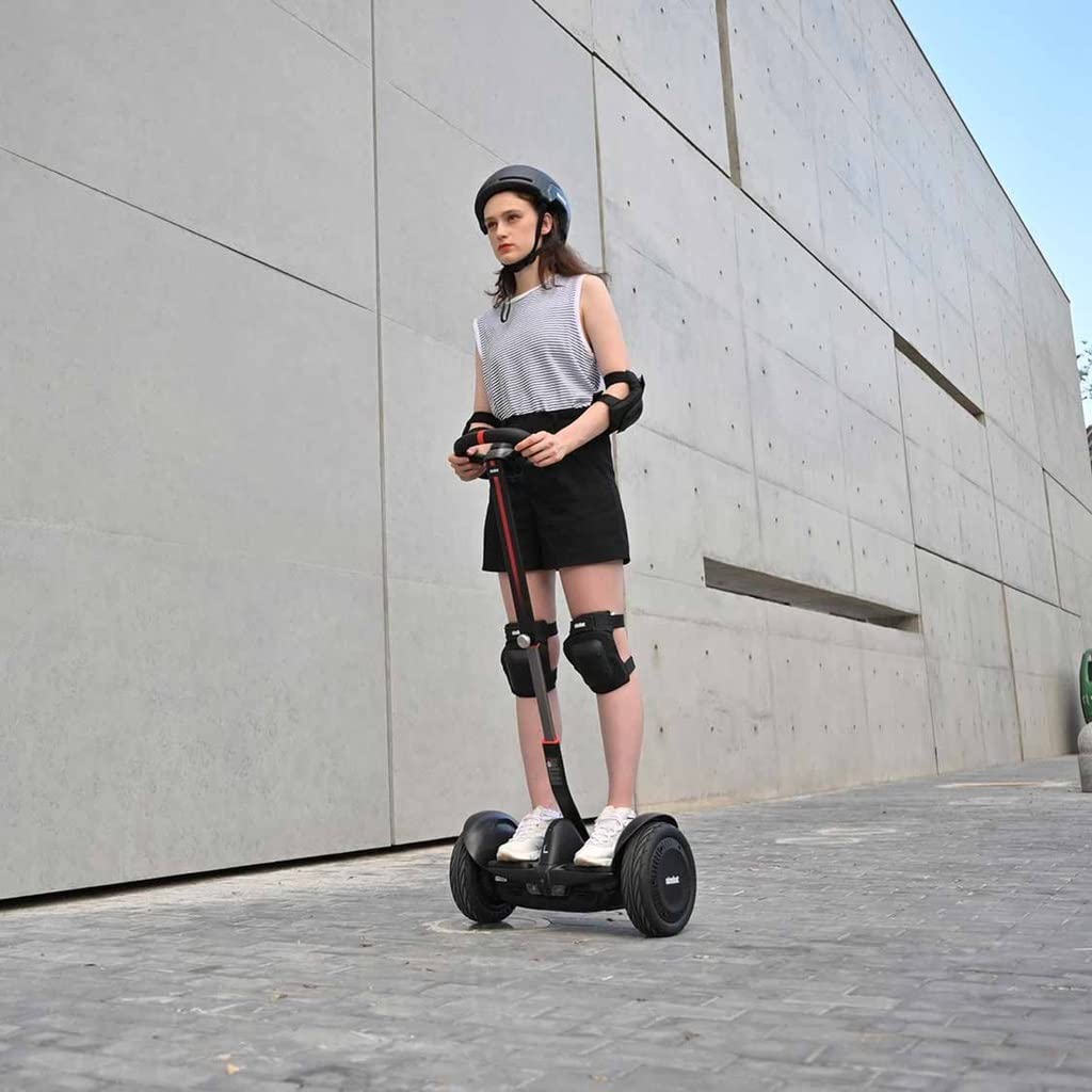 Segway Ninebot S Smart Self-Balancing Electric Scooter with LED light, Portable and Powerful, White