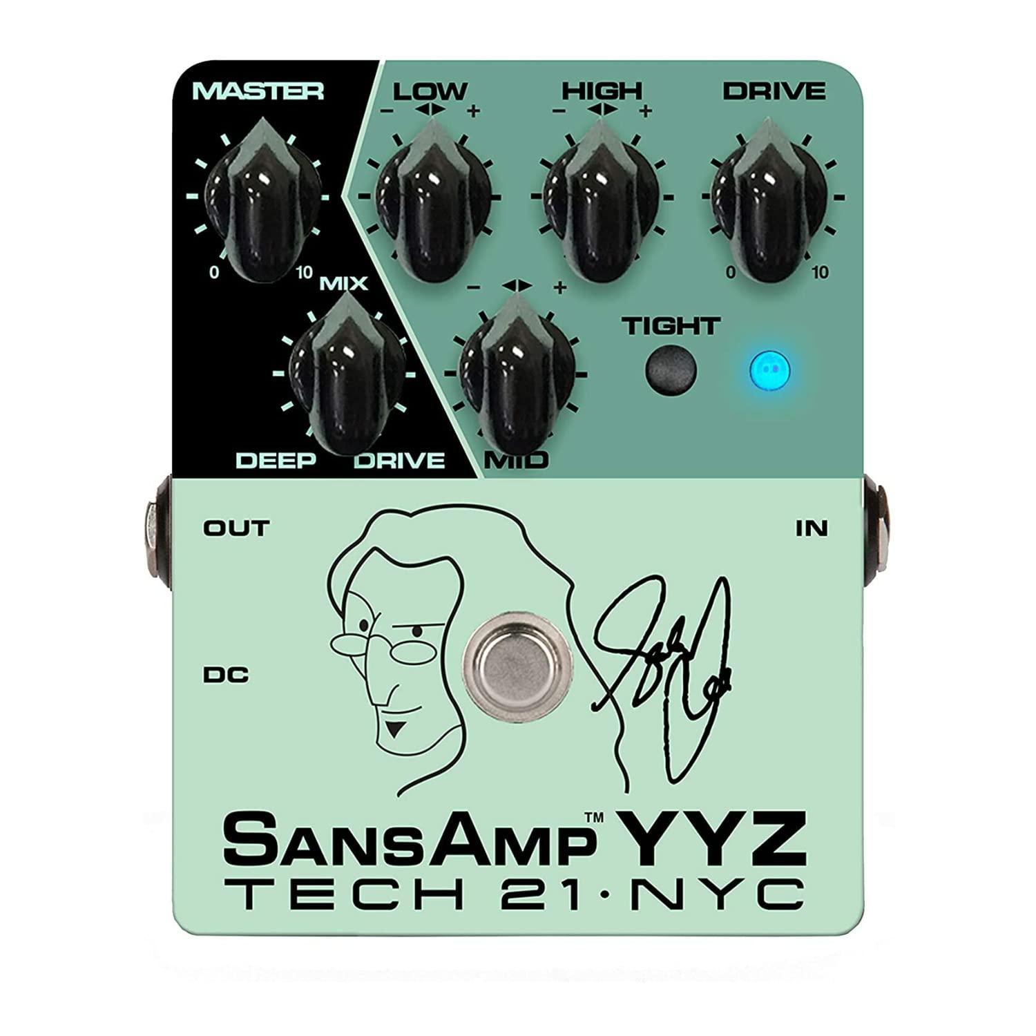 Tech 21 YYZ Geddy Lee Signature SansAmp YYZ Pedal