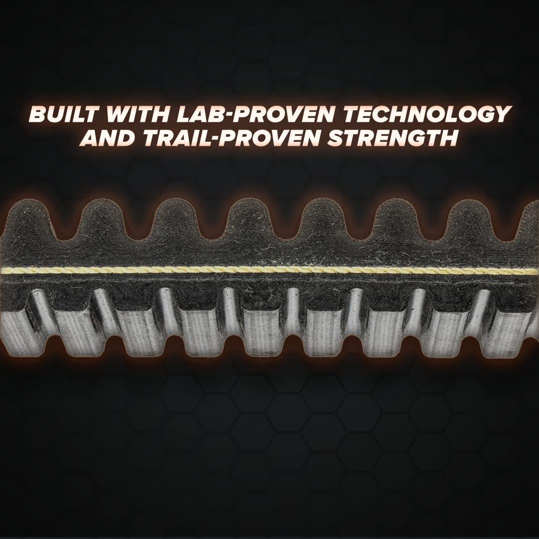 SuperATV.com Heavy Duty Extreme Badass CVT Drive Belt for 2014+ Polaris RZR XP 1000 / RZR XP4 1000 | Built to Withstand high Temps and Extreme Abuse!