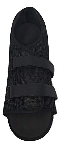 Vakly Post OP Shoe - Lightweight with Adjustable Strap – Post Surgical Boot [Women's Shoe Size 6.5-8] Broken Toe/Foot Fracture - Fits Right and Left Foot (Female - MEDIUM)