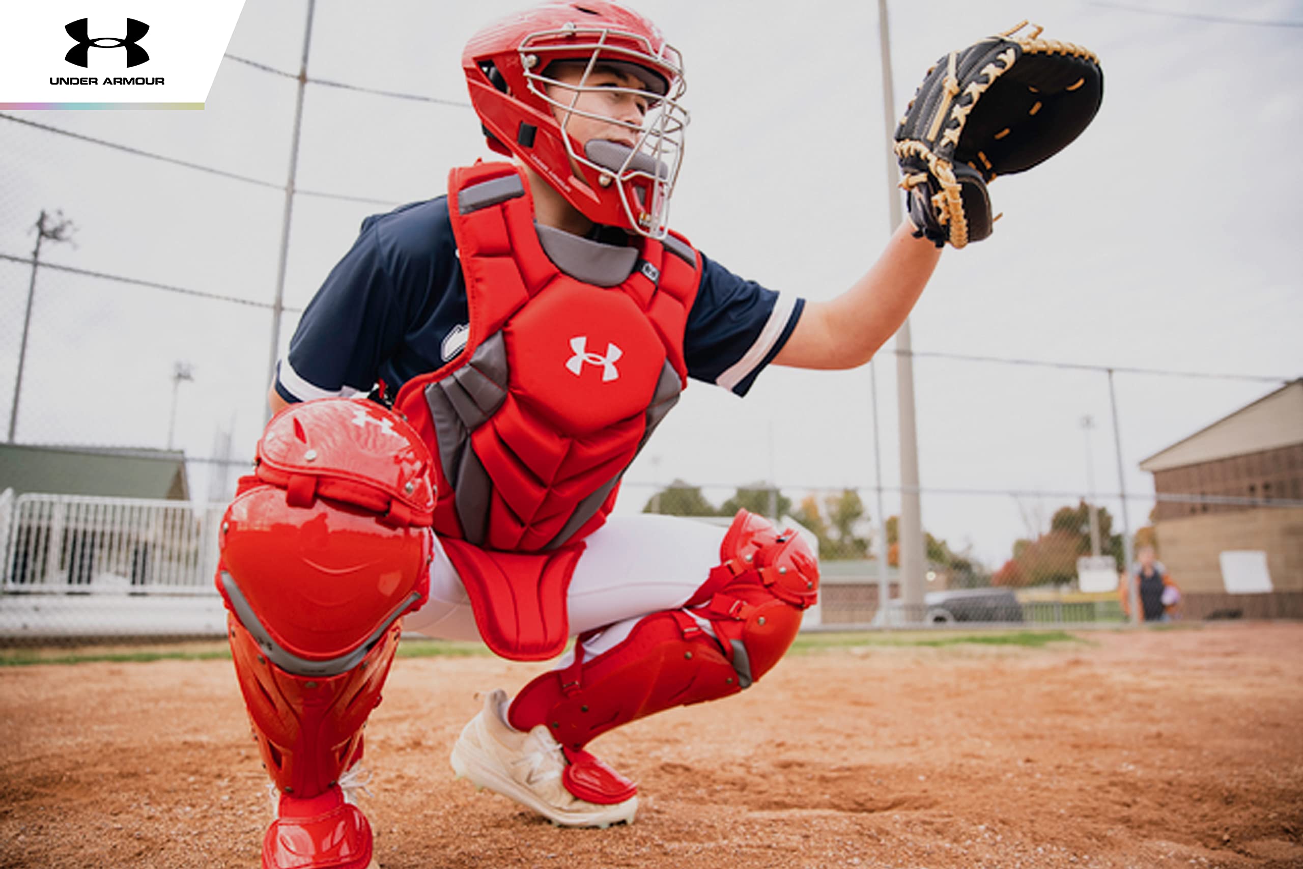Under Armour UACKCC4-SRPSC UA Pro Series/Catching Kit/Senior/Ages 12-16 UAhg3A / UAcpcc4-Srp / UAlg4-Srp Meets Nocsae Chest Protector Standard (Nd200) SC