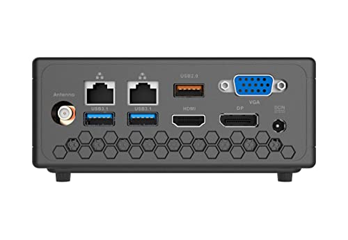 ZOTAC ZBOX CI331 Nano Fanless Silent Mini PC Intel N5100, Intel UHD Graphics, HDMI, VGA, DisplayPort, No Memory/Storage/OS Barebones System, ZBOX-CI331NANO-U, Intel N5100 Quad Core