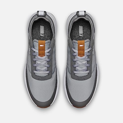 TRUE Linkswear All Day Ripstop V2, Women's Golf Shoes, 100% Recycled Materials, Water Resistant, Charcoal, 11