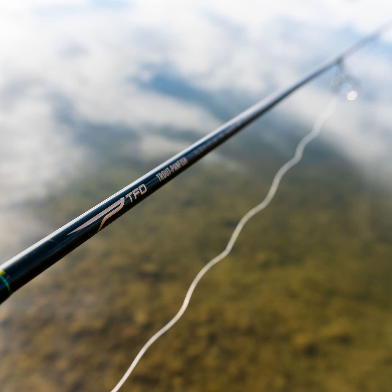 Temple Fork Outfitters (TFO) Trout-Panfish Lightweight Portable Fast Action Freshwater Fishing Rod 6'0'' UL 1pc.